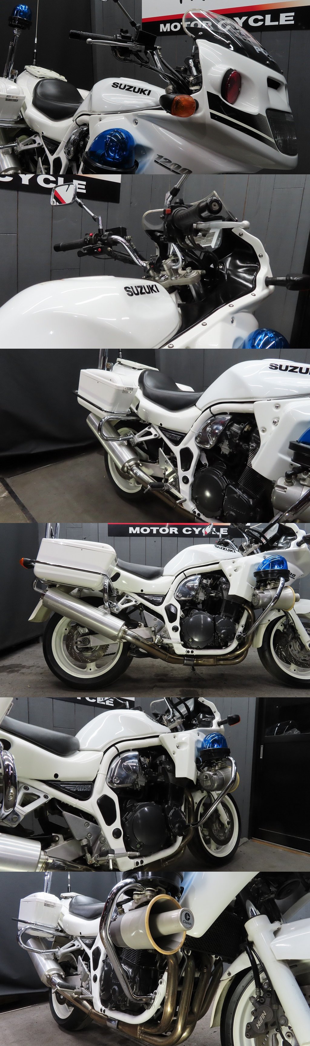 代購代標第一品牌－樂淘letao－動画有り！売切り！1スタ！書付！全国配送可！GSF1200P 白バイ VFR800 CB1300 FJR1200