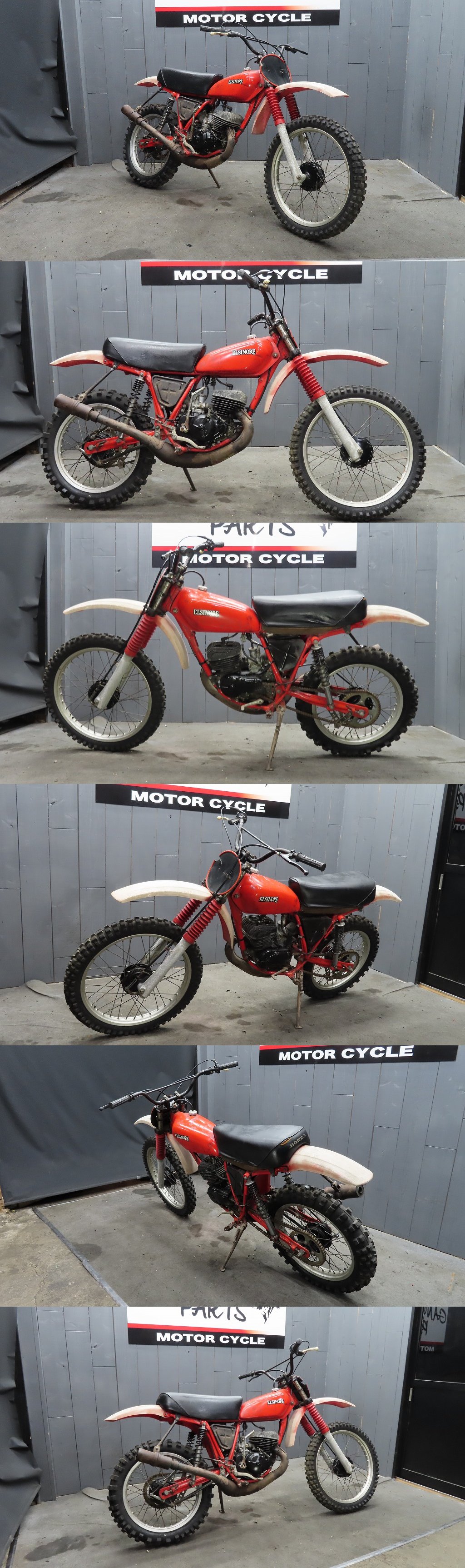 代購代標第一品牌－樂淘letao－CR125Mエルシノア(Elsinore)1978エンジン始動動画有り！1スタ売切り ...