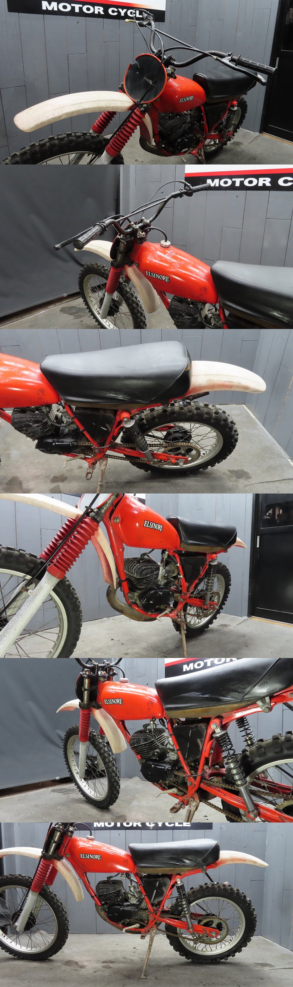 代購代標第一品牌－樂淘letao－CR125Mエルシノア(Elsinore)1978エンジン始動動画有り！1スタ売切り ...
