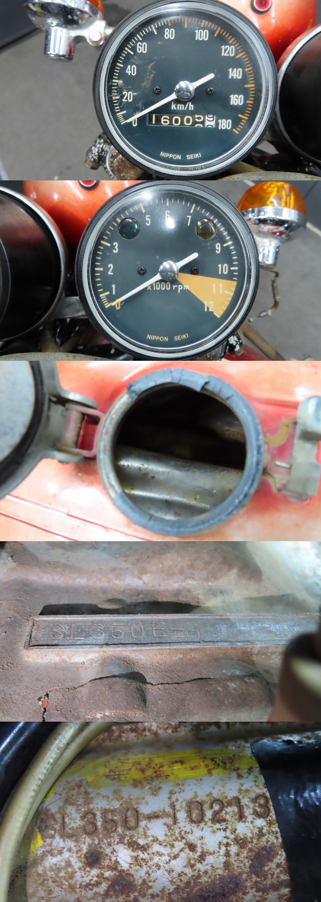 代購代標第一品牌－樂淘letao－SL350!通関書付！在庫処分の為、1円スタート！CL350CB350CB250CL175SL125SL90SL125SL175